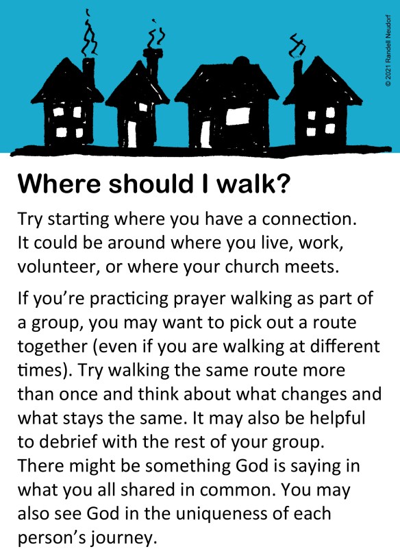 A Visual Guide To Prayer Walking | Randell Neudorf
